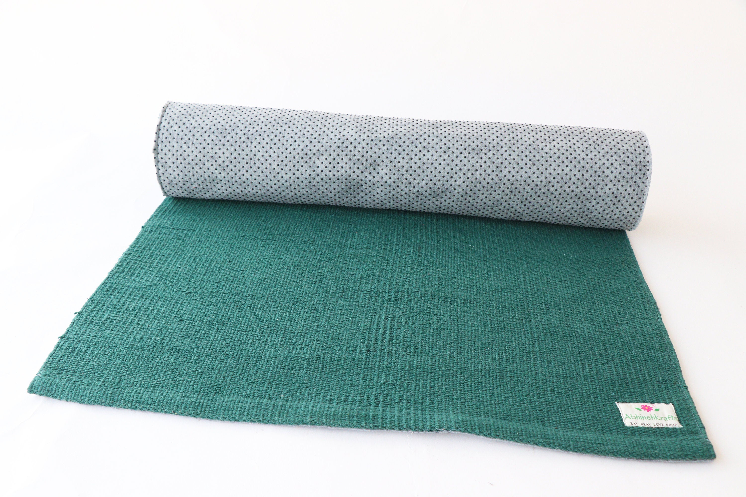 Felt Yoga Mat Antiskid Felt Back Yoga Mats Recycled Cotton